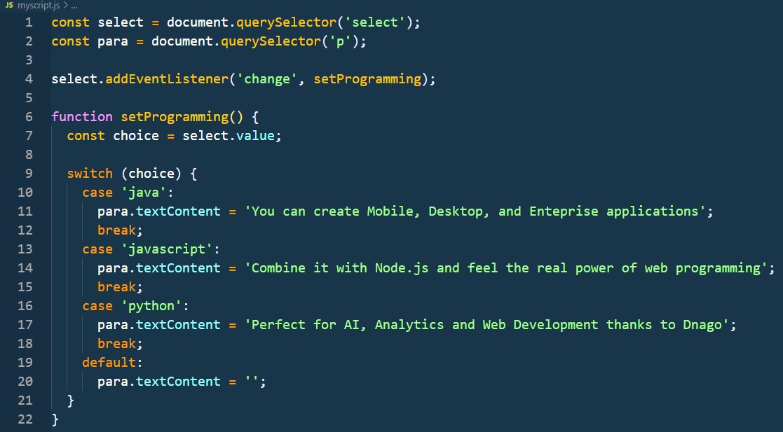 Δωρεάν Μαθήματα JavaScript